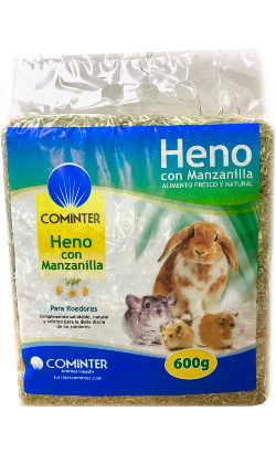 Cominter Feno Camomila | 600 g – NutriPetPlan